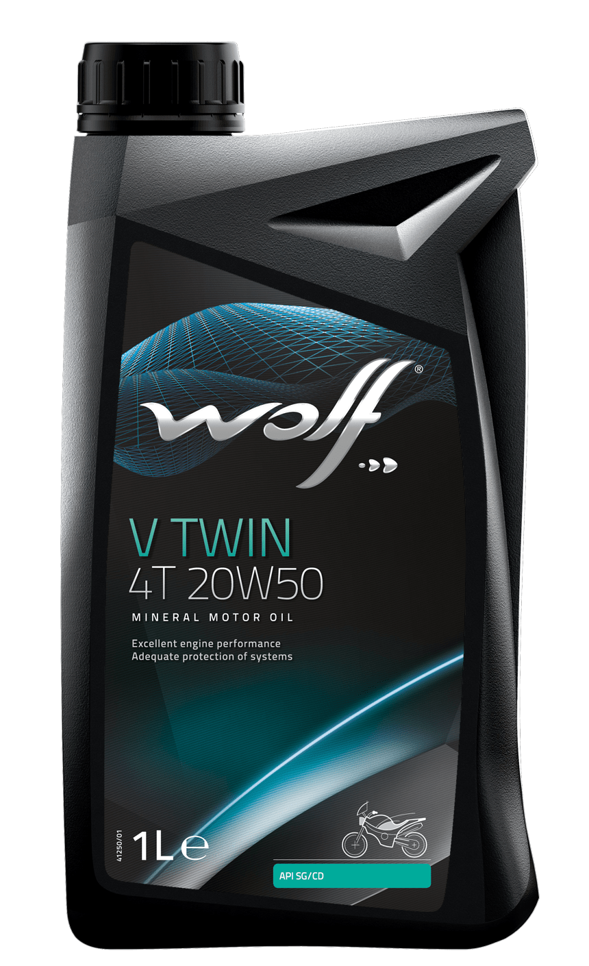 Wolf V Twin 4T 20W50 - LubeJunction