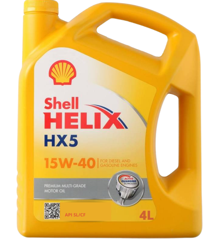 SHELL HELIX HX5 15W40 SL/CF - LubeJunction
