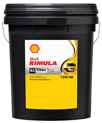 SHELL RIMULA R3 TURBO 15W40 - LubeJunction