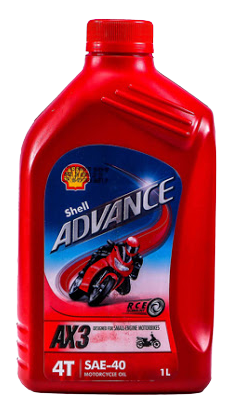 Shell Advance 4T SAE 40 - LubeJunction